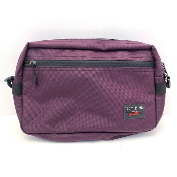 Tom Bihn | Bags | Tom Bihn Side Hustle Bag Aubergine Yellow Interior ...